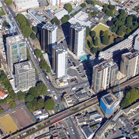 From the Air - Old Kent Road